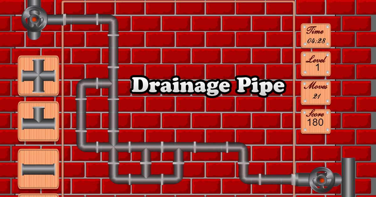 Drainage Pipe | Play the Game for Free on PacoGames