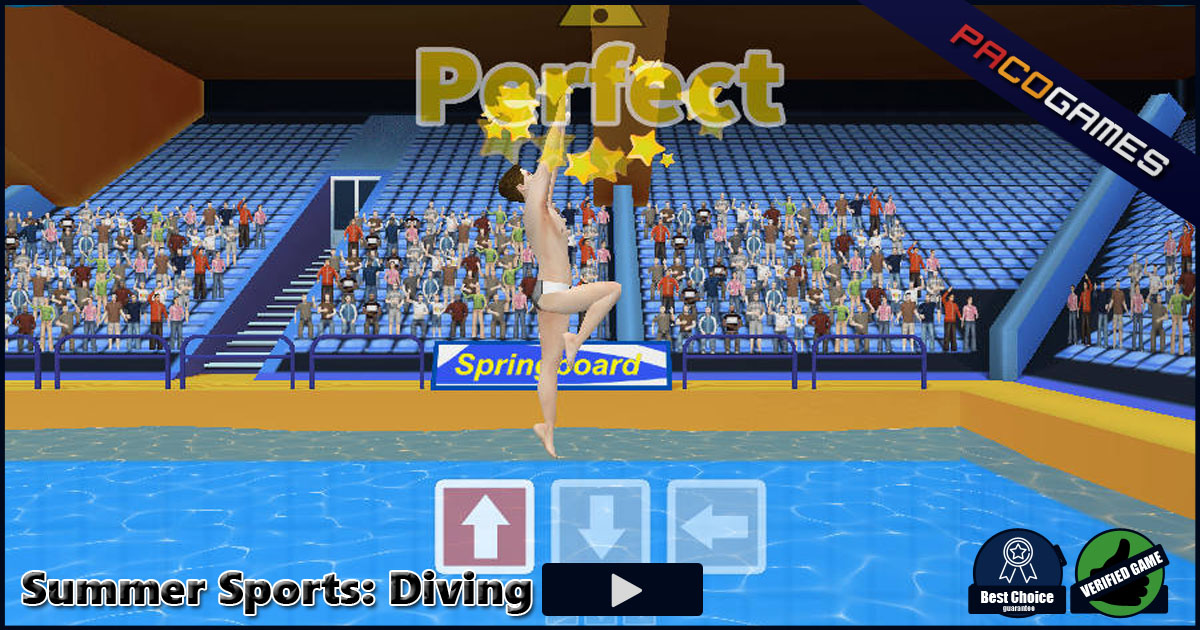 Summer Sports: Diving | Play the Game for Free on PacoGames